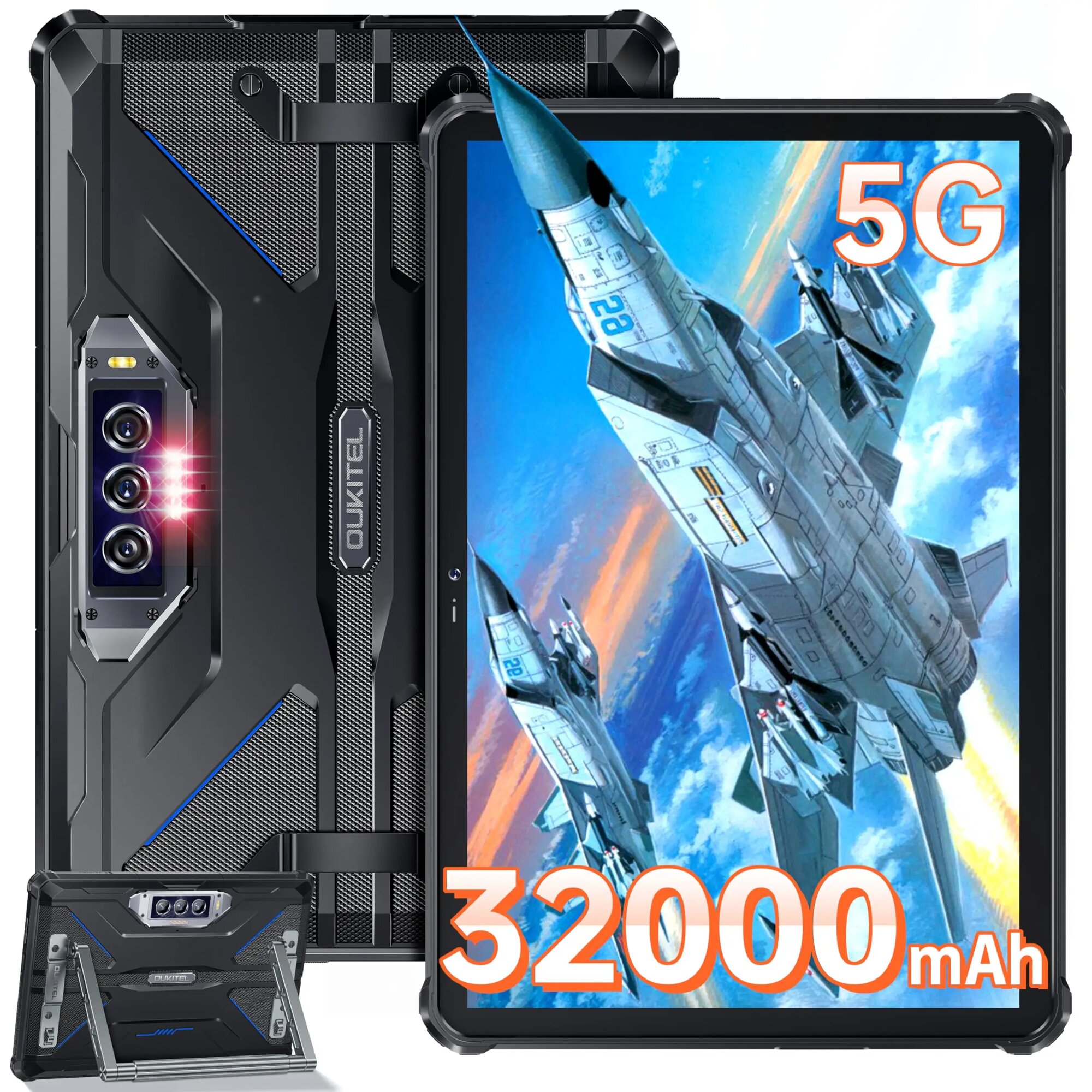Планшет Oukitel RT7, 10.1", 8/512ГБ, Wi-Fi+5G, Android