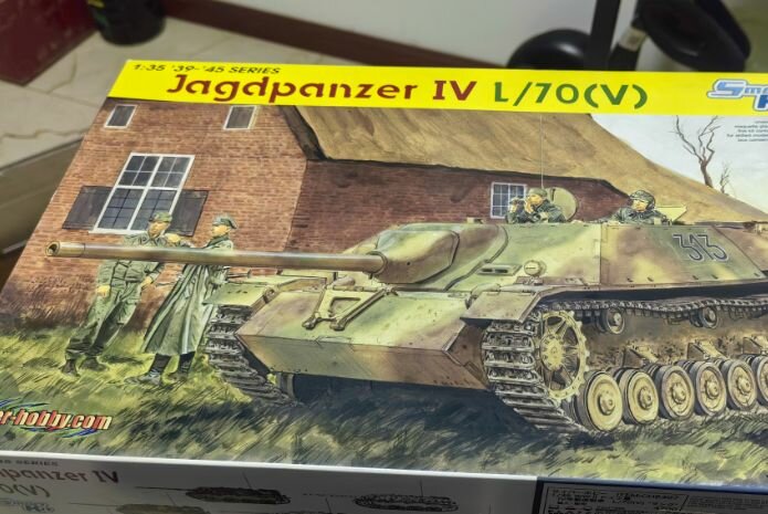 DRAGON 1/35 6397 Ягдпанцер IV L/70(V) Модель сборки танков