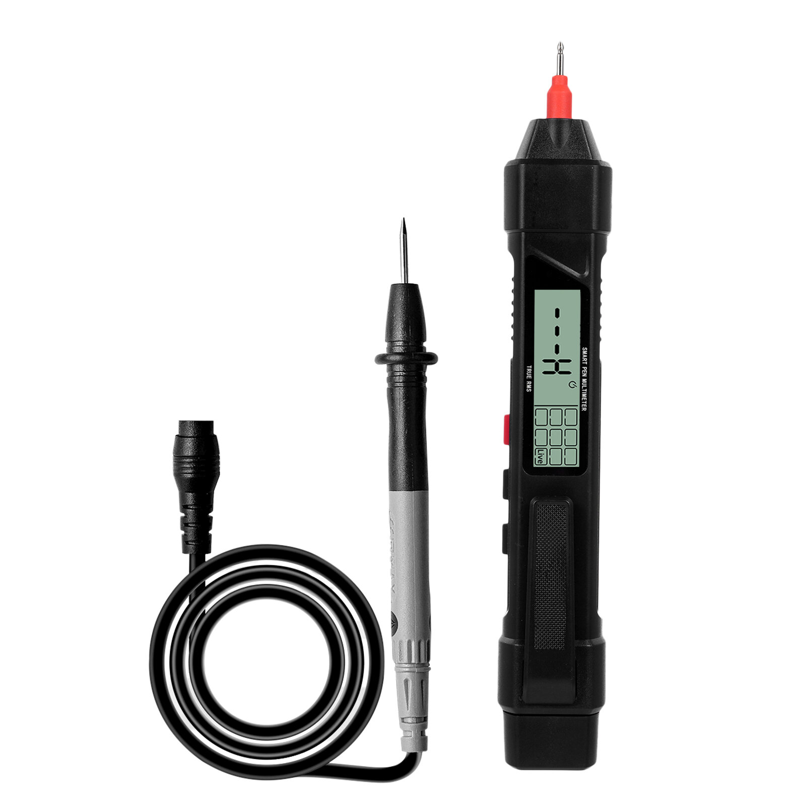 Цифровой Мультиметр 2в1 Pen Type 4000Count AC/DC Тестер Напряжения Высокоточный Измеритель Напряжения, Емкости, Сопротивления, Частоты, Диода NCV со Светодиодной Подсветкой