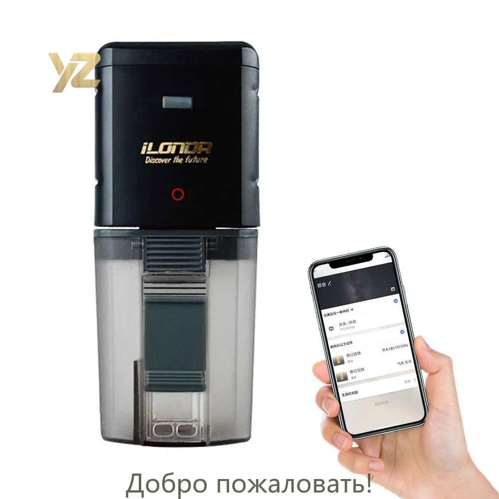 ILONDA USB Powered Wi-Fi Интеллектуальная автоматическая кормушка для аквариума