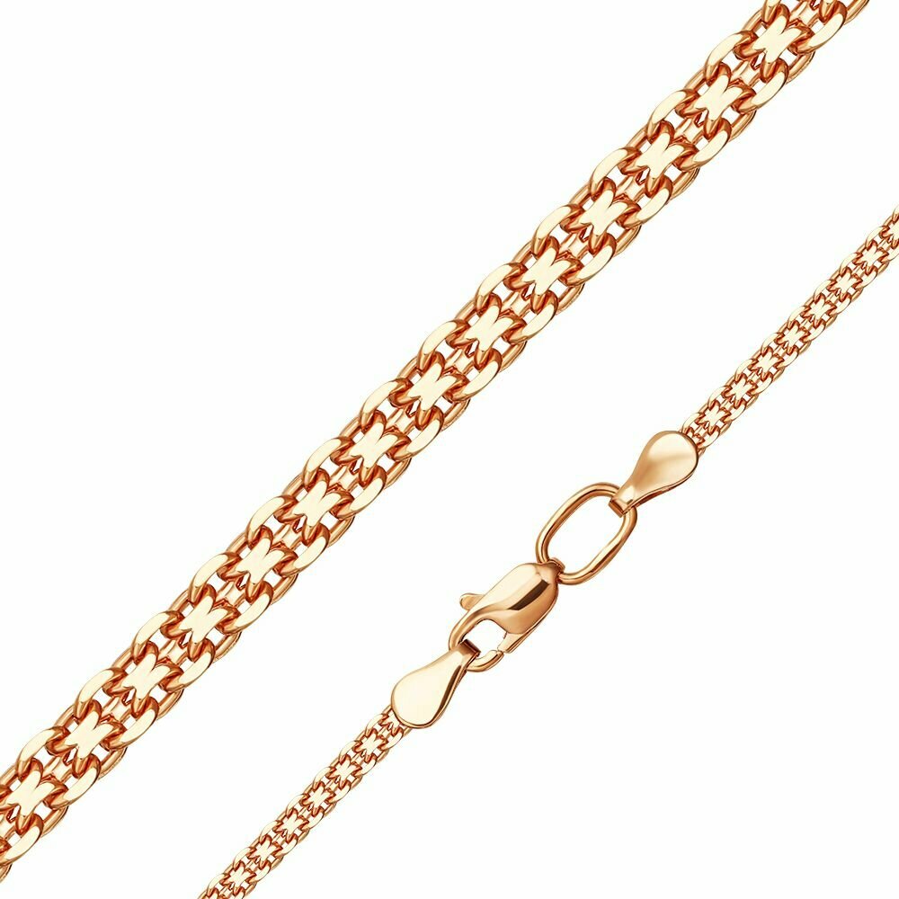 Цепь красное золото, 585 проба