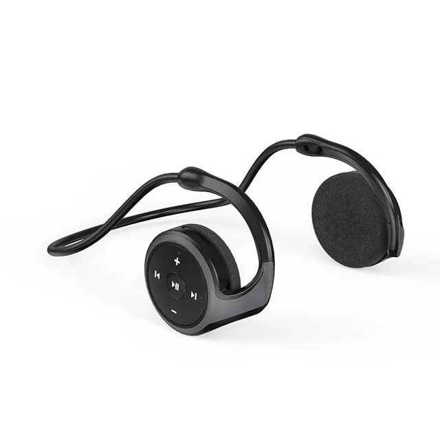 Беспроводные Bluetooth-наушники, MP3-плеер, FM-радио, удобные накладные наушники, слот для TF-карты, спортивные беспроводные наушники с микрофоном.