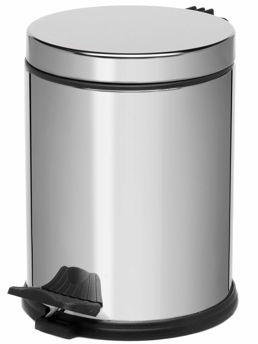 Ведро для мусора Navako Andromeda 3L Chrome