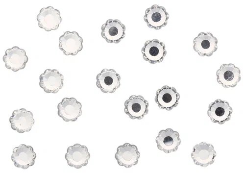 Термоклеевые стразы Crystal Swarovski "Цветок" SS 34, 10 штук