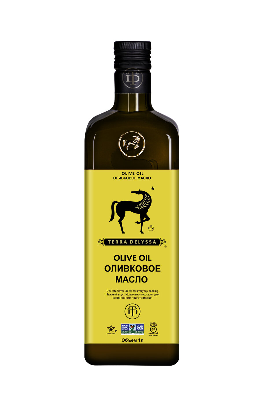 Масло TERRA DELYSSA оливковое Extra Virgin Organic первого холодного отжима /стекло/ 1000мл