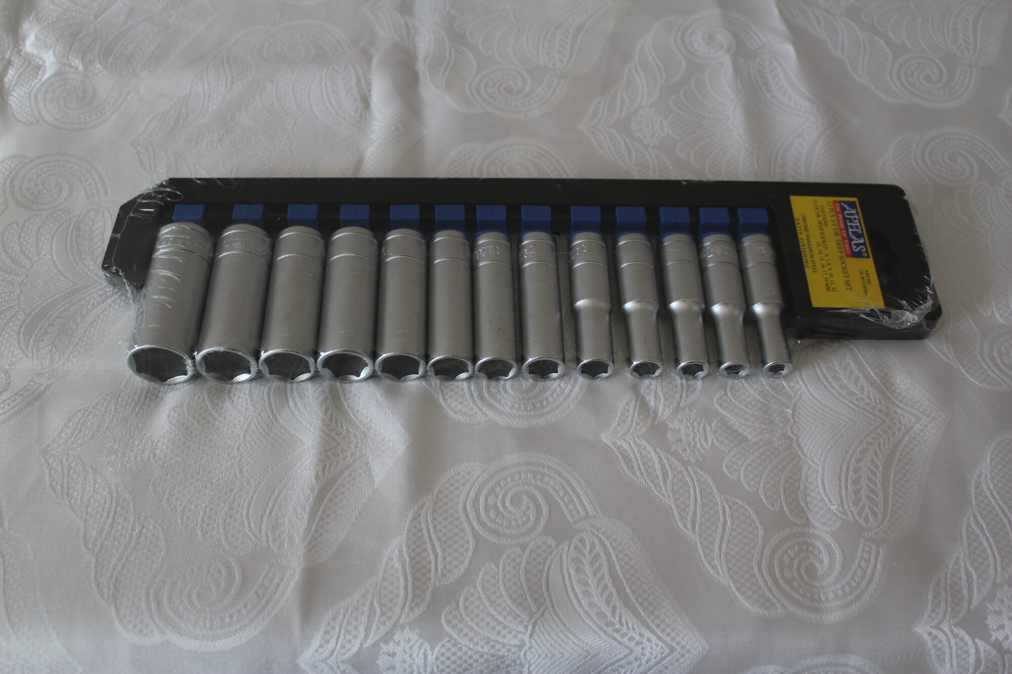 3/8" Набор длинных головок 6-гранных (6-19мм) 13пр. APELAS CS-3013DPHD