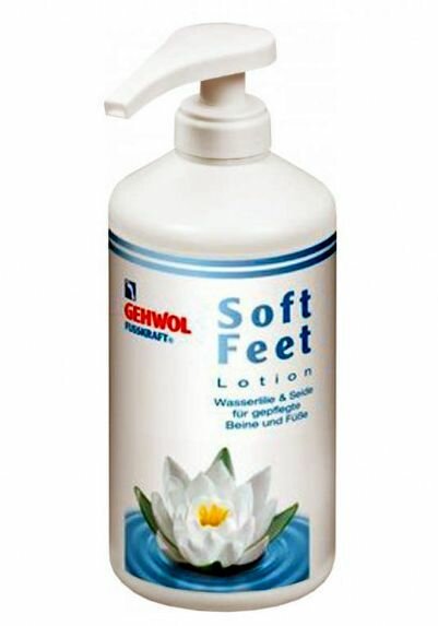 Gehwol - Fusskraft Soft Feet Lotion Увлажняющий лосьон для ног с зкстрактом лилии 500 мл