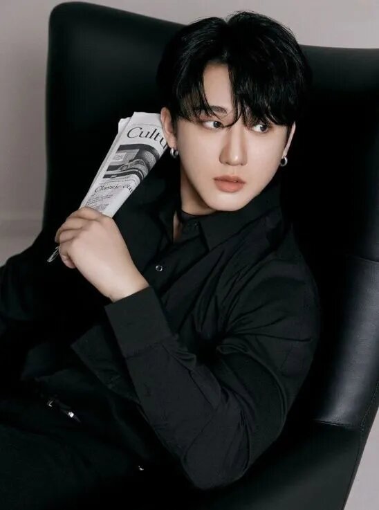 Алмазная Мозаика "Stray Kids Со Чан Бин" 30х40 См Алмазная Вышивка / Картина Стразами Подарков / Украшения