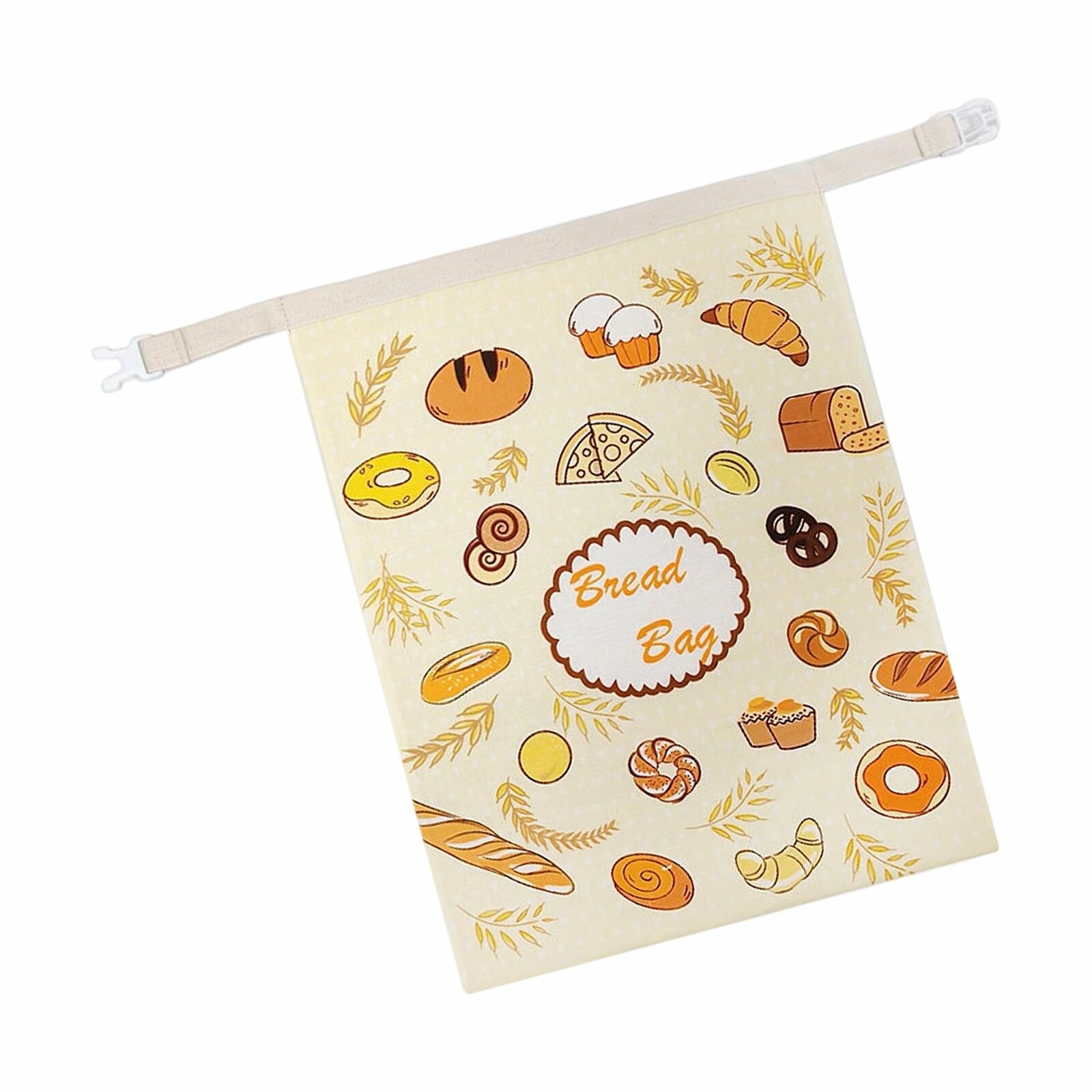 Экологичная упаковка для еды из пчелиного воска с резинками и карабином