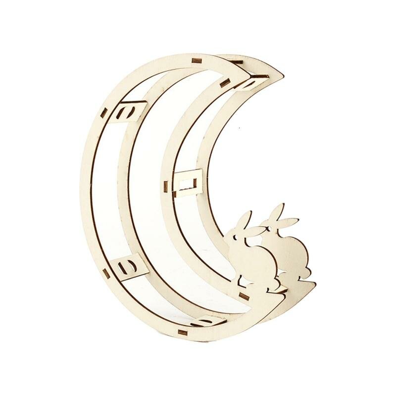 Винтажный деревянный фонарь, Полумесяцевидный фонарь