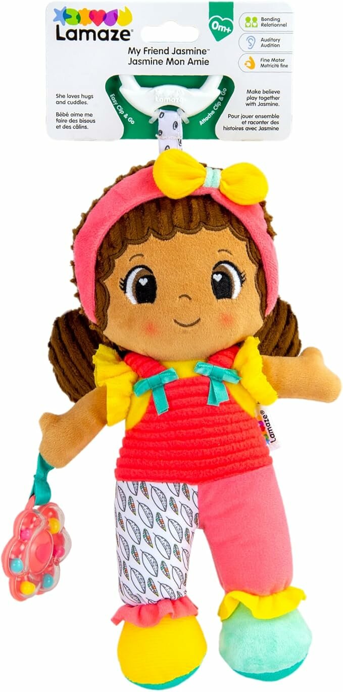 Мягкая игрушка-подвеска Lamaze - Моя подруга Жасмин - L27491