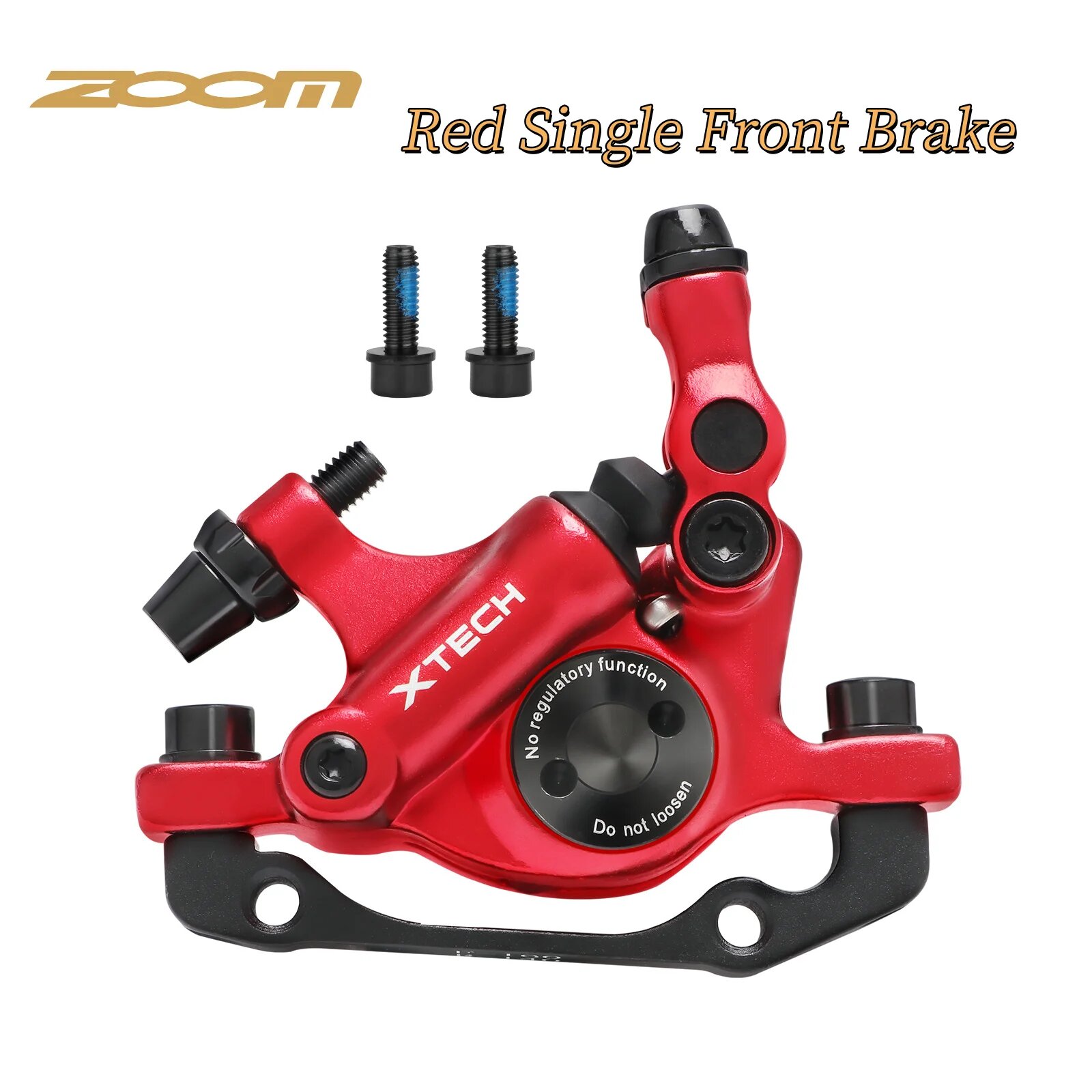 ZOOM XTECH Красный дисковый тормоз для горного велосипеда