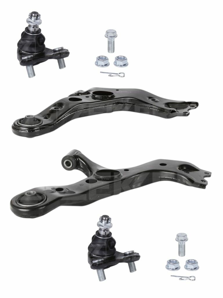 Рычаги передней подвески левый и правый в сборе на Geely Atlas/Emgrand X7 Changan CS75, Toyota Rav 4 05-12