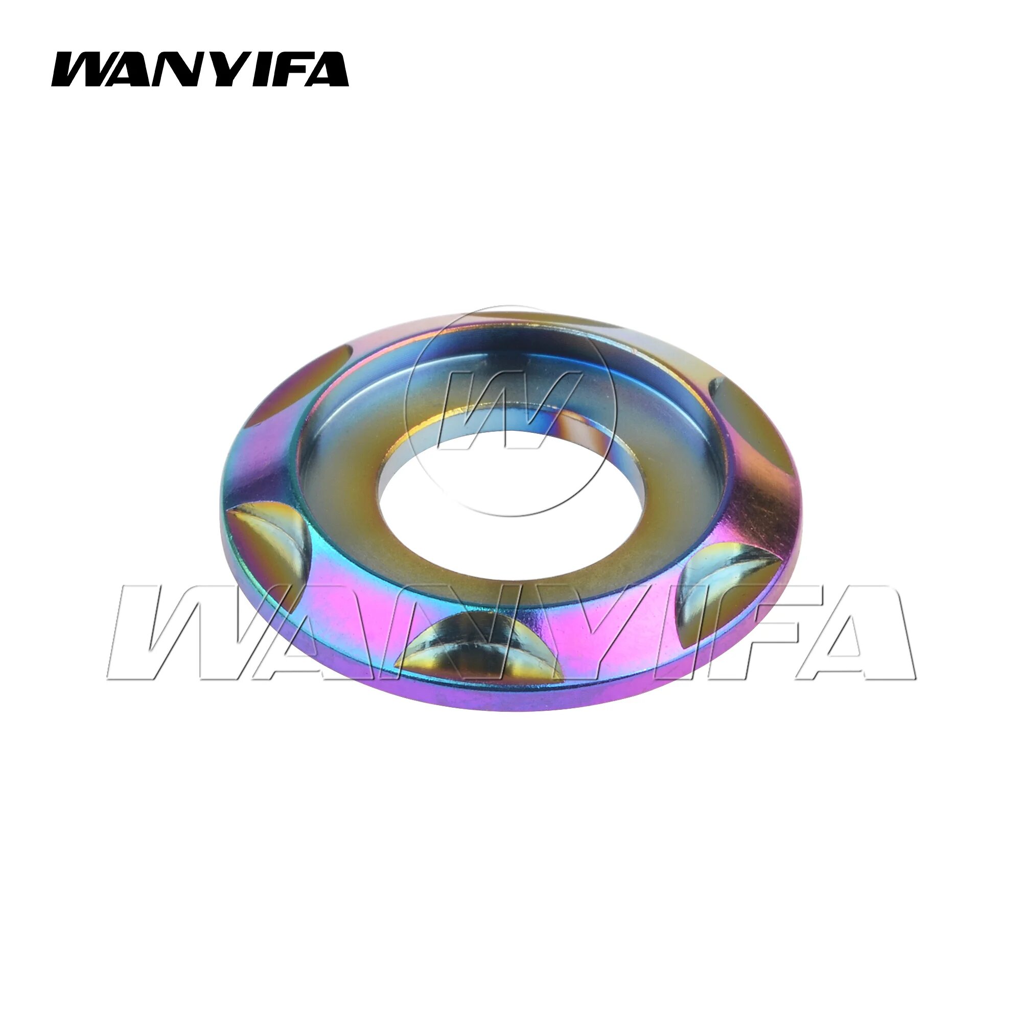Титановая шайба Wanyifa M5, радужный цвет
