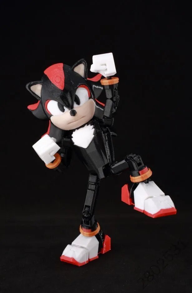 Фигурка Shadow The Hedgehog 14 см, шарнирная, для мальчиков, из ABS пластика — фото 1