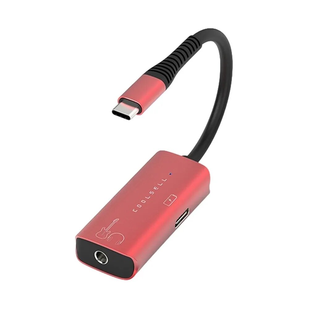 Аудиоинтерфейс Для Гитары, TYPE-C На 3,5 Мм Гитарный Интерфейс