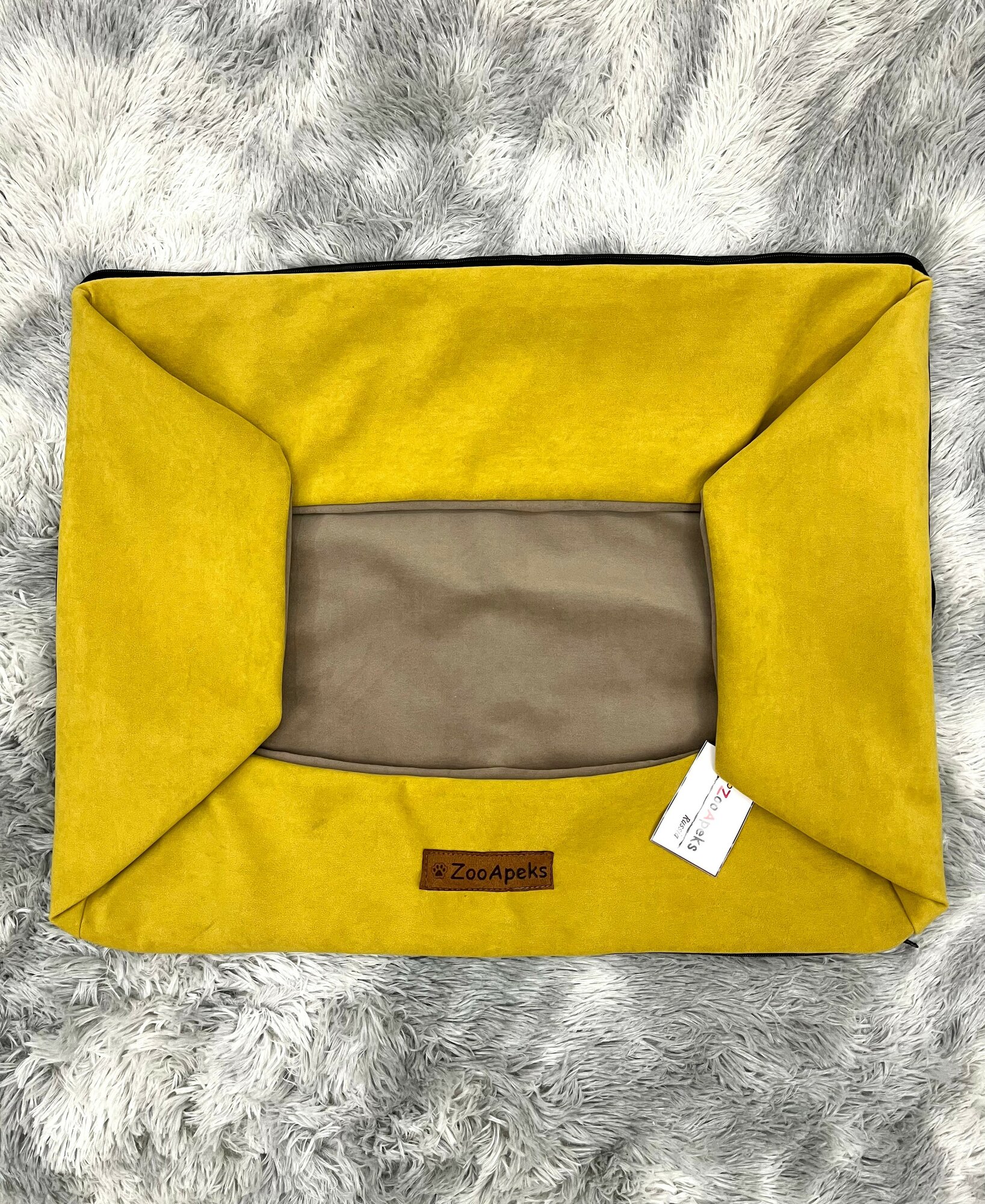 Съемный Чехол, для лежанки для собак, №4 100х70х20 см, ZooApeks "Софа"