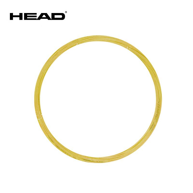 HEAD VELOCITY MLT Полиэстерная теннисная струна мягкая желтый цвет оптовая уменьшенная 12.2м прочная для тренировок