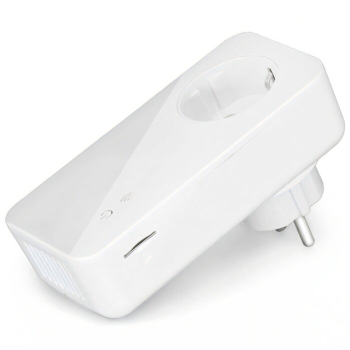 Розетка GSM с датчиком температуры 3500Вт, удаленное управление SimPal-T4