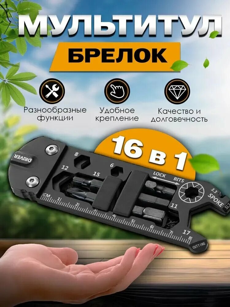Мультитул брелок набор гаечных ключей