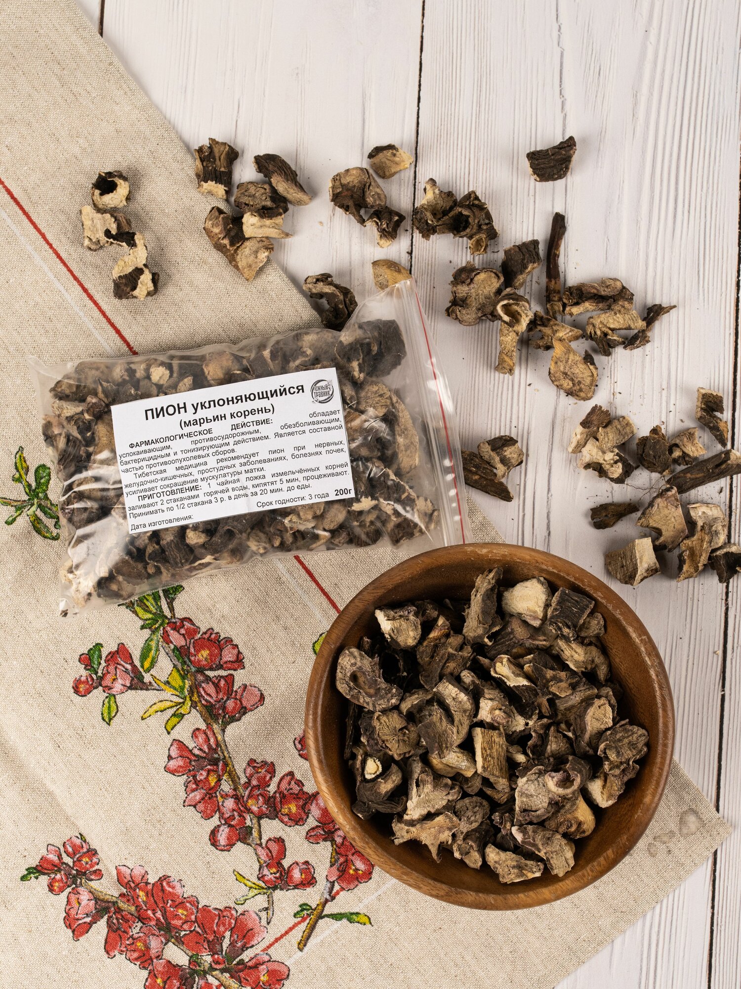 Пионн уклоняющийся (марьин корень) 200 гр