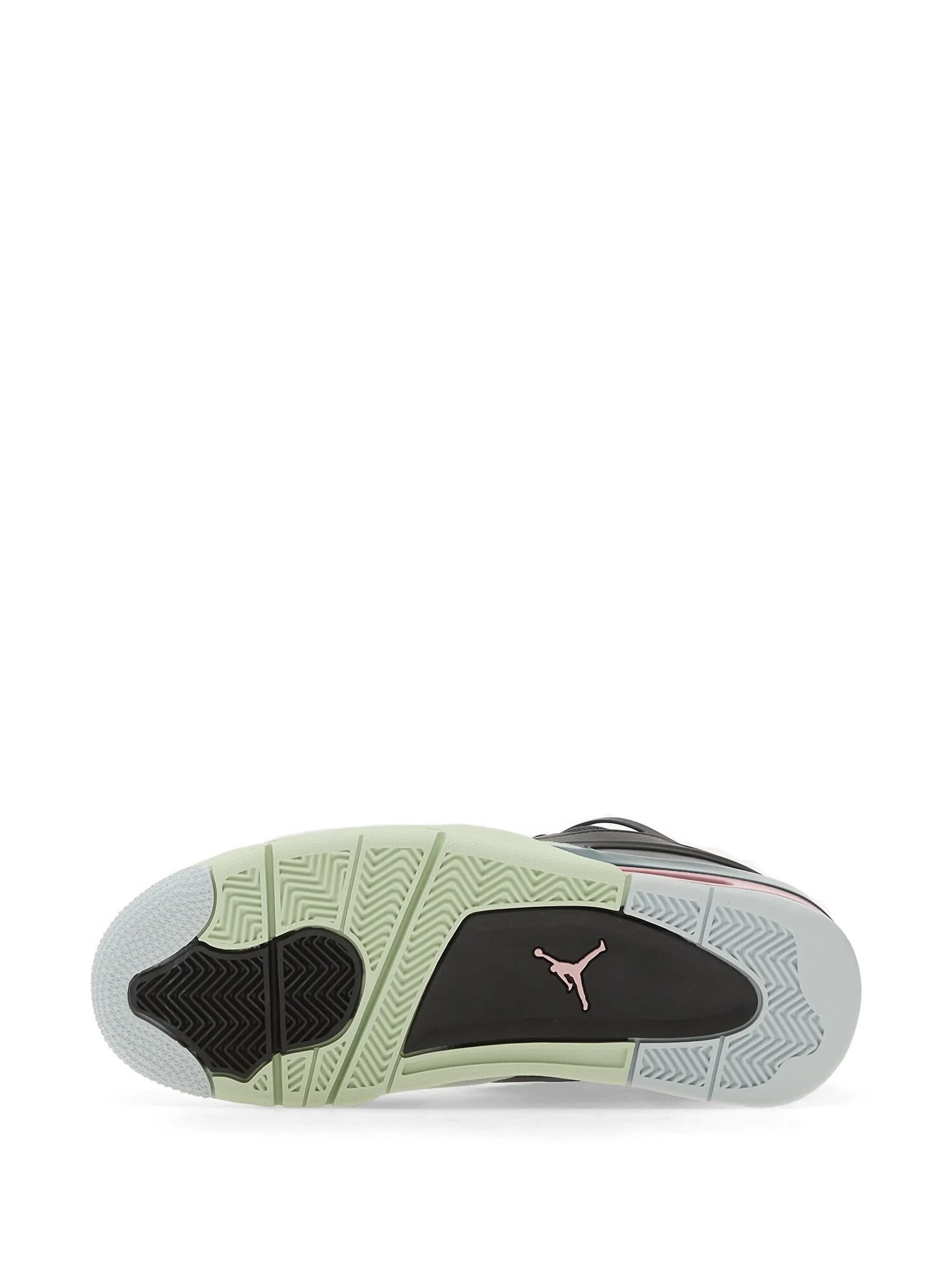 Кроссовки Air Jordan 4 lace-up leather sneakers