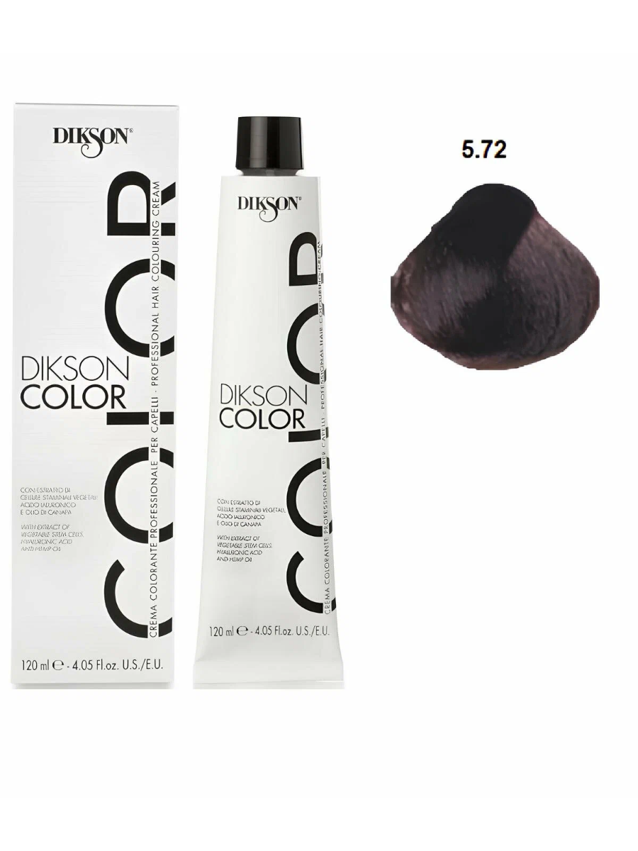 Краска для волос Dikson (color) Dikson Color, Профессиональный краситель для волос, 5/72