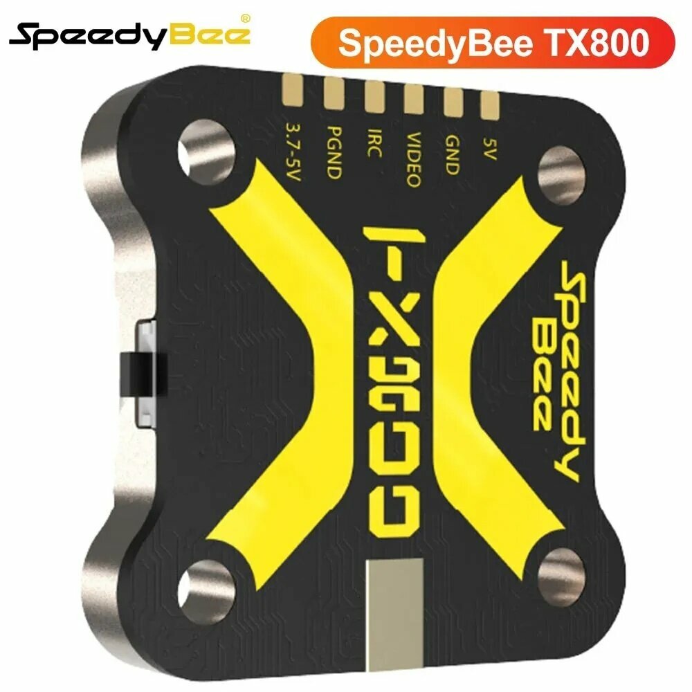 TX800 5.8G видеопередатчик (VTX) 48CH с антенной для RC-моделей / гоночных моделей
