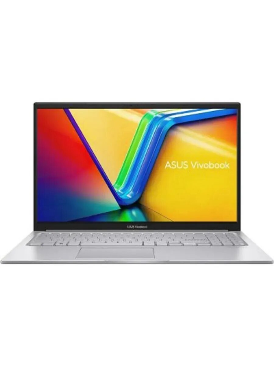 Ноутбук Asus X1504VA-BQ591 (90NB13Y2-M00X80) серебристый 15.6", Core 5 120U, 16Gb/512Gb Intel Iris Xe Graphics, без ОС