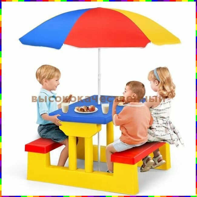 Уютный детский мебельный набор для комнаты малыша