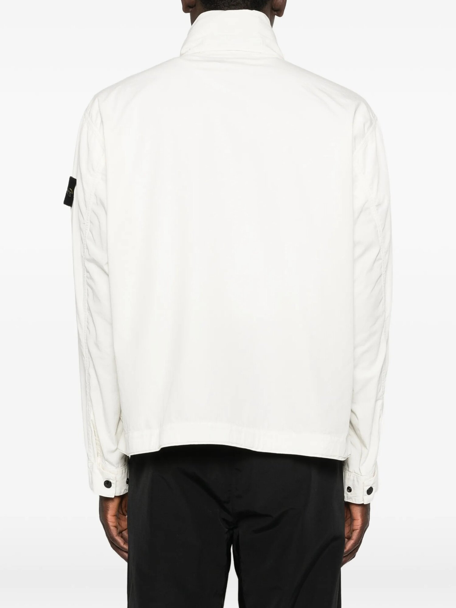 Куртка Stone Island Pocket zip jacket, размер L, white — фото 1