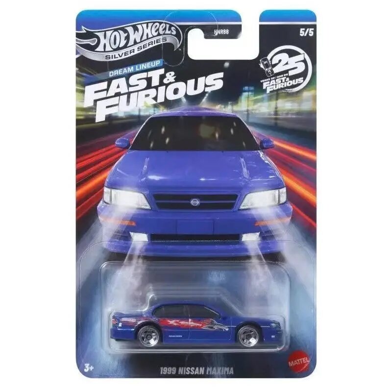 Hot Wheels Fast & Furious Nissan 1999, синий