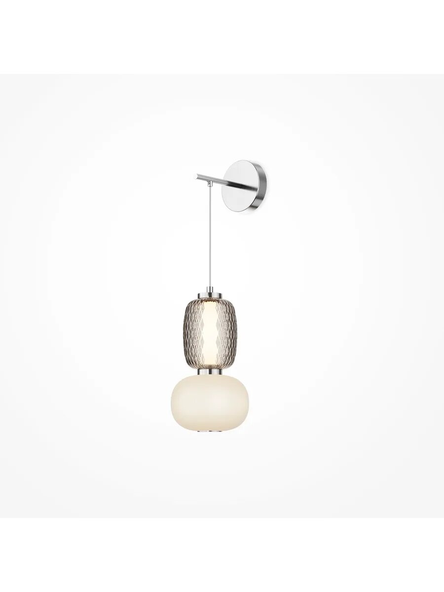 Светильник Maytoni Pattern MOD267WL-L18CH3K, LED, 18 Вт, IP20, хром, стекло