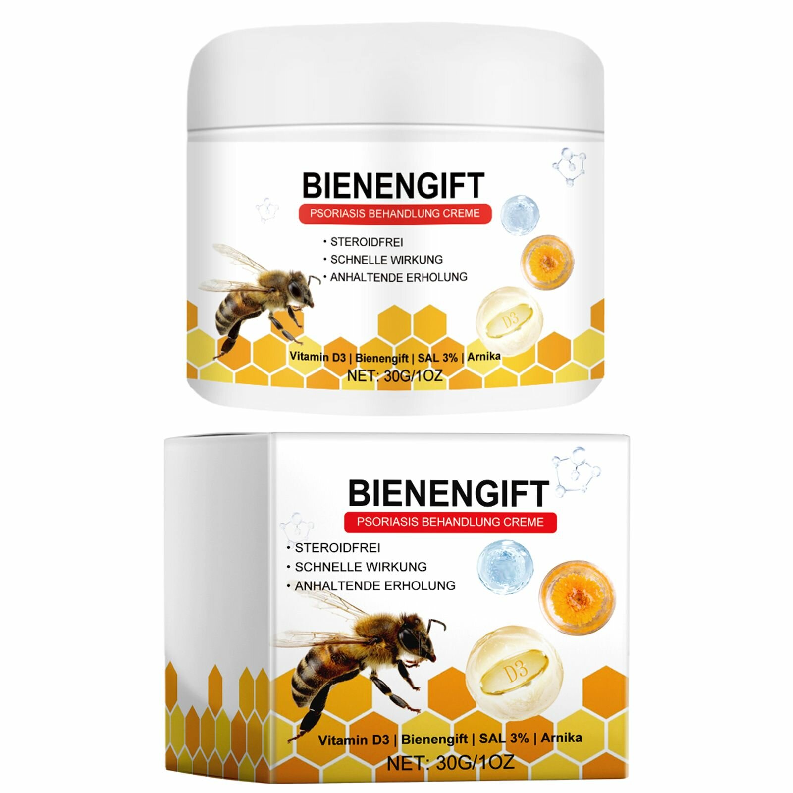 Мазь с Экстрактом Крема от Зуда Средства по уходу за кожей