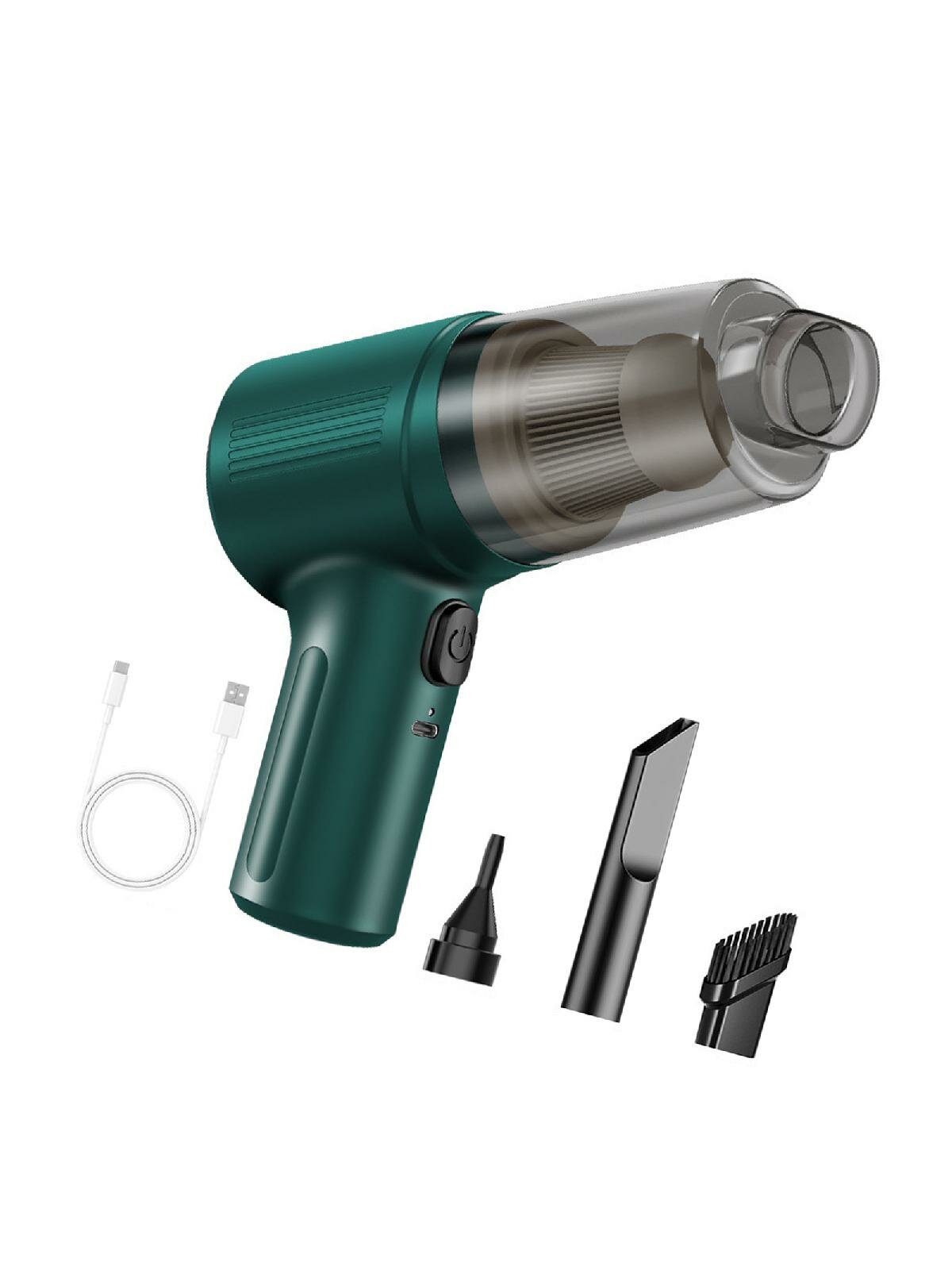 Versatile Handheld Vehicle Vacuum Cleaner Compact Size Tool for Any Car Space