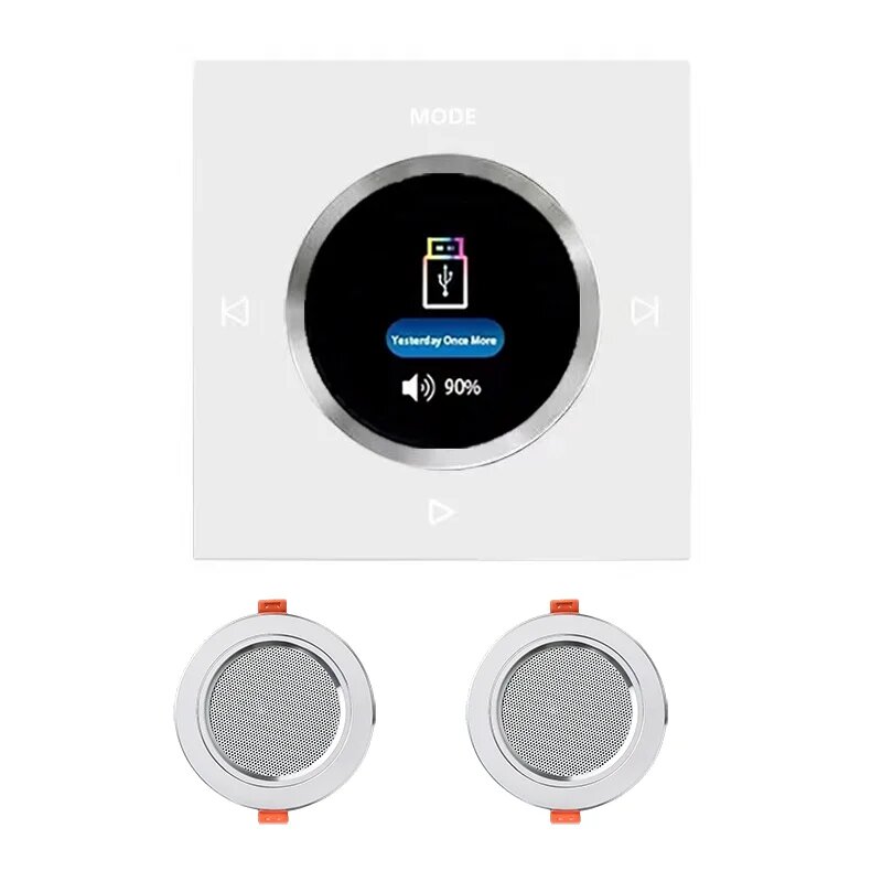 86, новая профессиональная фоновая музыкальная система, установка стереопанели, усилитель для умного дома, Bluetooth