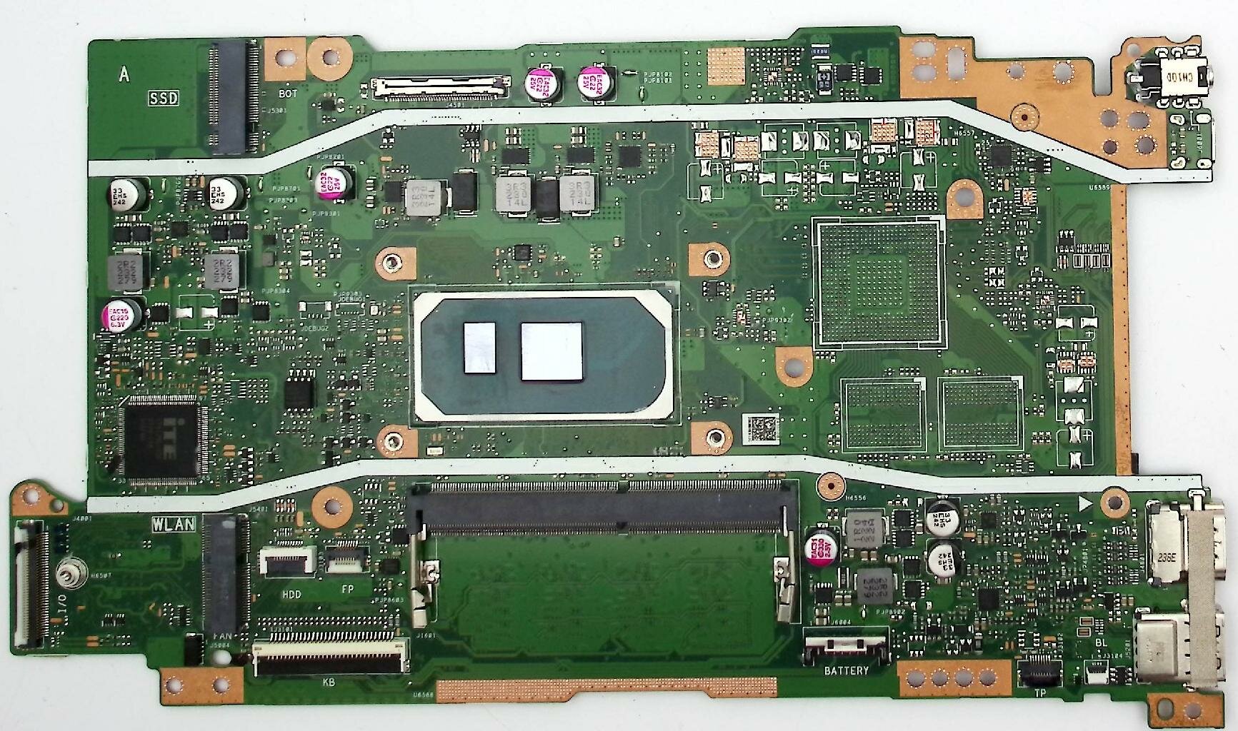 Материнская плата ASUS X415JA донор процессора Pentium 6805 , видеочипа N16S-GTR-S-A2(41857)