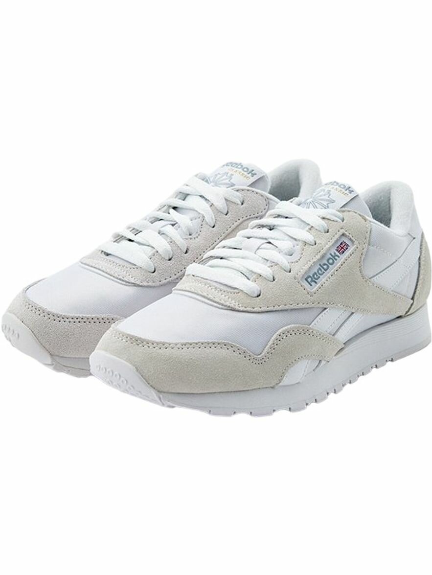 Кроссовки Reebok Classic Nylon, полнота F (EU)/ на среднюю стопу, размер 7 US, белый — фото 1
