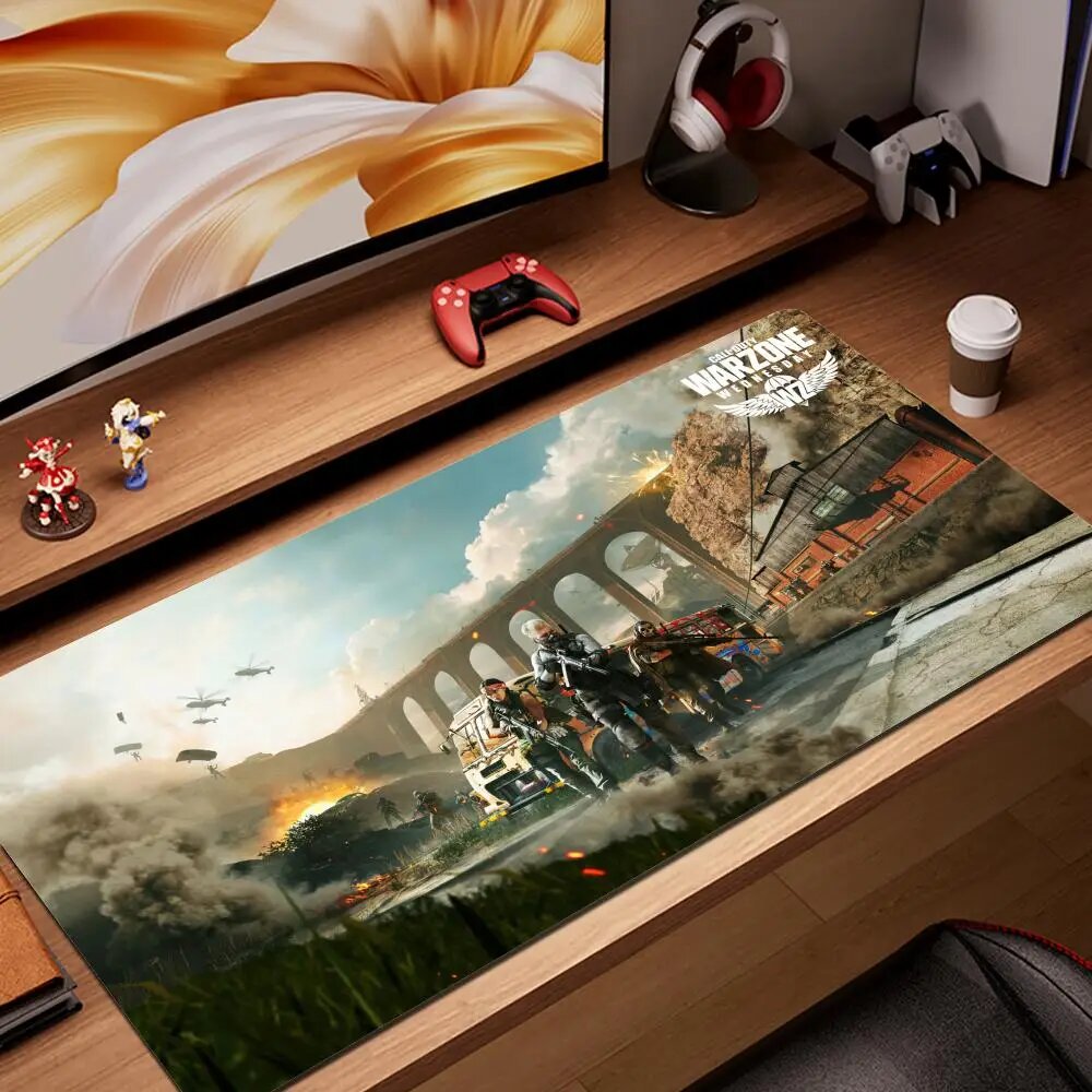 Коврик для мыши Warzone 1000x500mm, черный