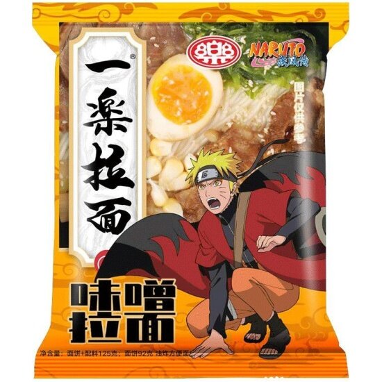 Лапша быстрого приготовления Naruto Рамен лапша со вкусом мисо "Наруто Удзумаки" 125г