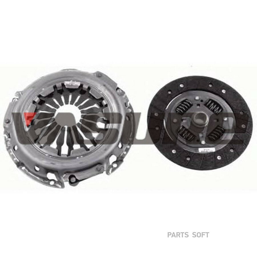 VRK028 Комплект сцепления Renault Megane-2, 1.4-1.6 VASURE от официального дистрибьютора, VASURE, артикул VRK028