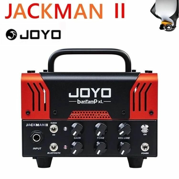 JOYO Jackman II BanTamp XL Головка мини-усилителя 20-ваттный предусилитель 2-канальный гибридный ламповый гитарный усилитель