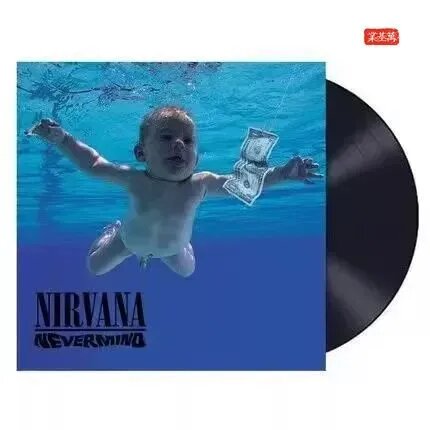 Музыкальный диск Nirvana - Nevermind (1991) на виниле 12″. Альбом в картонном боксе, импортное издание.