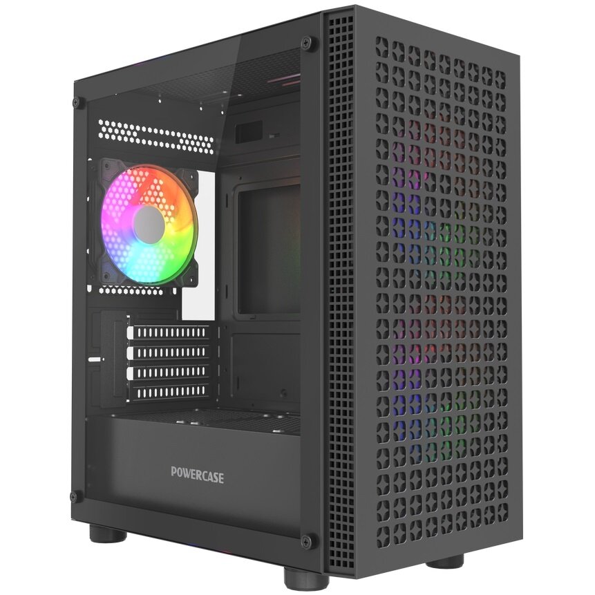 Компьютер Riwer Game D5 3963913 (AMD Ryzen 5 7400F, Air TDP 180, B840M, 16 Гб D5 6000, 500 Гб M.2 NVMe Gm, GeForce RTX 3050 8 Гб, Windows 11 Pro, Powercase Mistral Micro EM18, G500W-12EC)