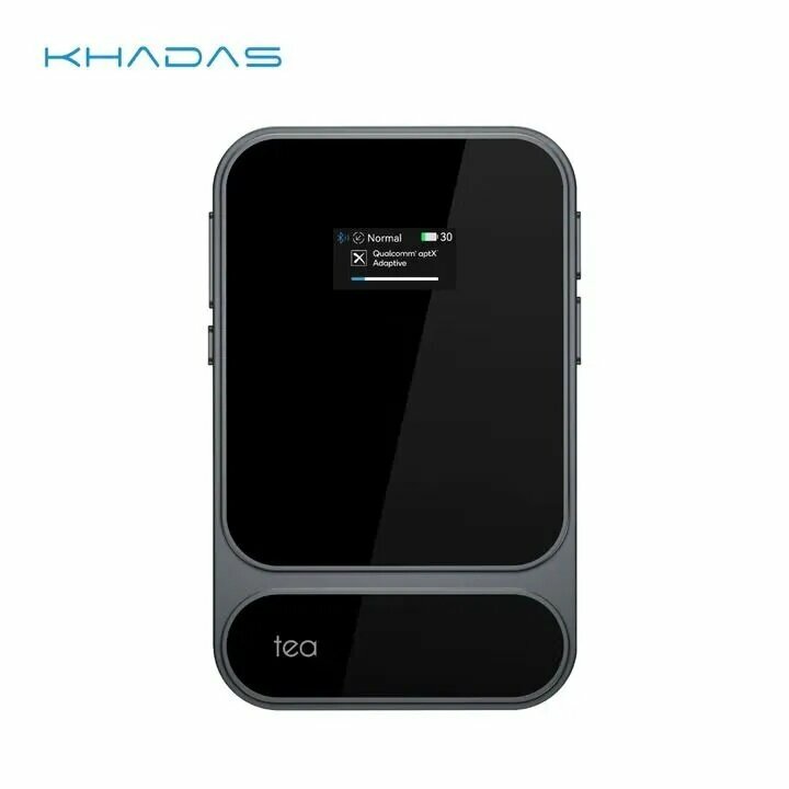 Магнитный усилитель для наушников Khadas Tea Pro с дисплеем 0,95 дюйма, чипом ЦАП ES9039Q2M, аккумулятором 2100 мАч, выходами 3,5 мм и 4,4 мм, 768 кГц/32 бит