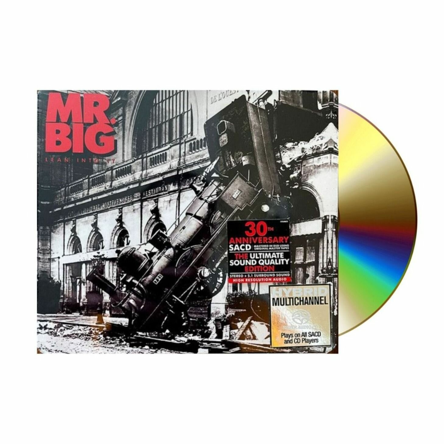 Музыка SACD Mr Big - Lean Into It SACD, Hybrid, Multichannel, Stereo, Album , 30th Anniversary , New