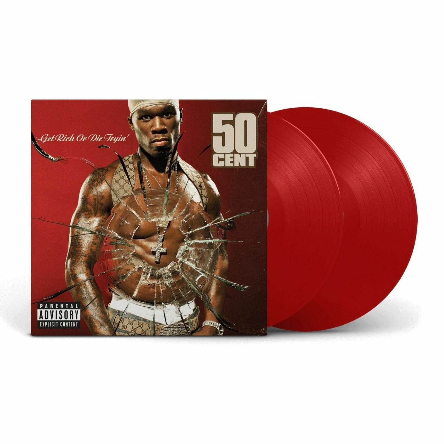 Виниловая пластинка 50 Cent - Get Rich Or Die Tryin', 2 x Vinyl, LP, Stereo, Red, New