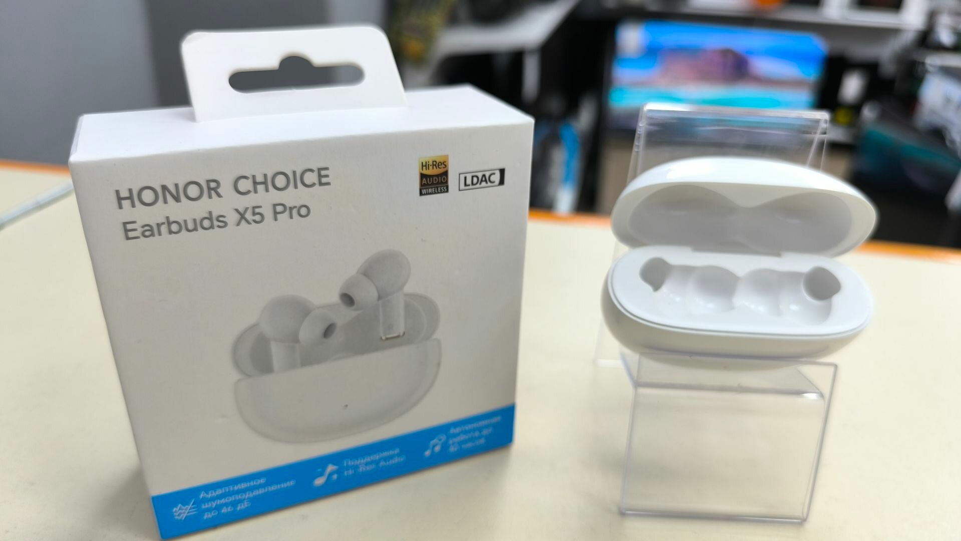 Беспроводные наушники HONOR CHOICE Earbuds X5 Pro-Eurasia,Б/У, Уценка