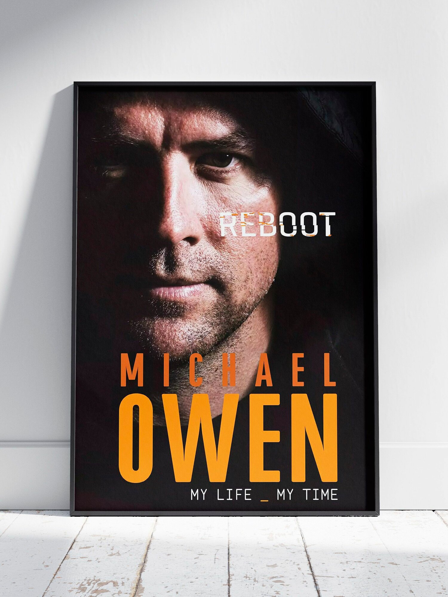 Плакат на стену для интерьера Нападающие Футбол (Майкл Оуэн - Michael Owen 2) - Постер по спорту и физической активности формата A4 (21x30 см)