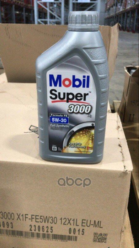 Mobil Масло моторное MOBIL SUPER 3000 X1 FORMULA FE 5W-30 1L (EU)